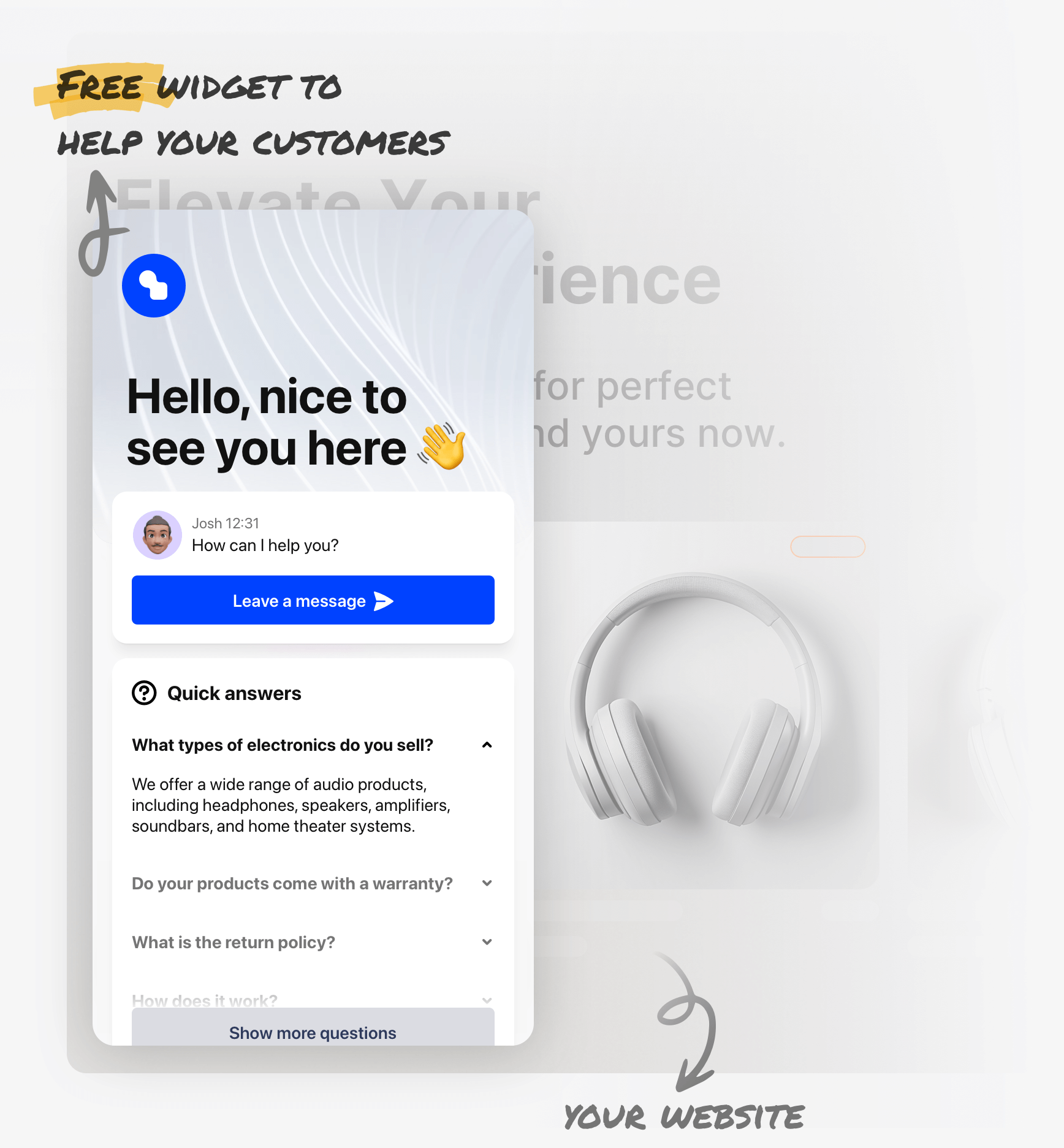 OpenWidget - Free Website Widgets and Plugins | Enhance Website for ...